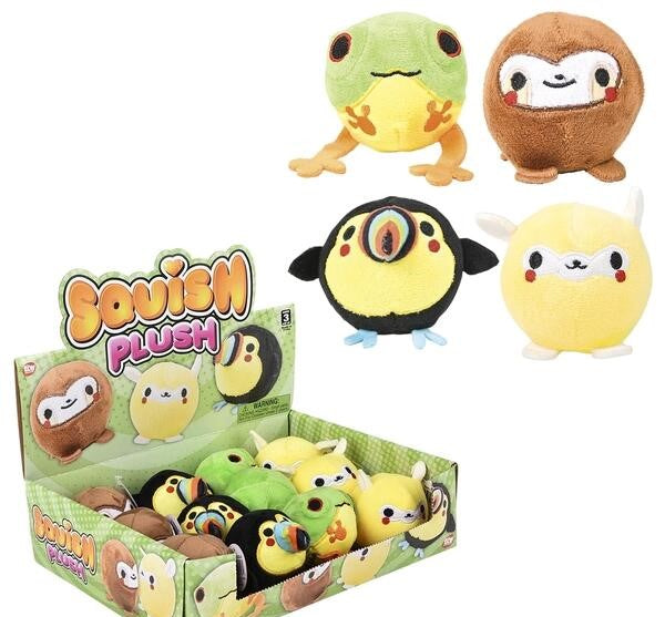 3" Squish Plush Animals – Speckled Frog Toys & Books